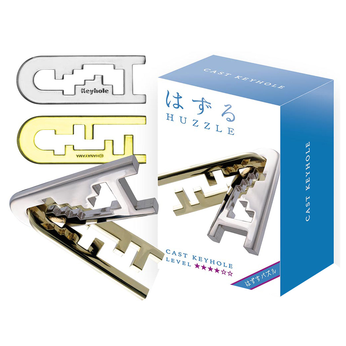 Hanayama Huzzle Hand Puzzle L4 Keyhole – Gameology product