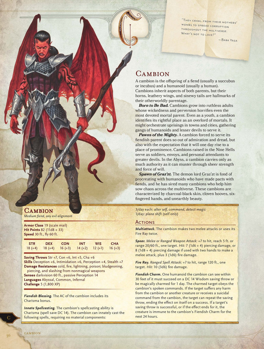 Dungeons & Dragons Monster Manual 5th Edition – Gameology