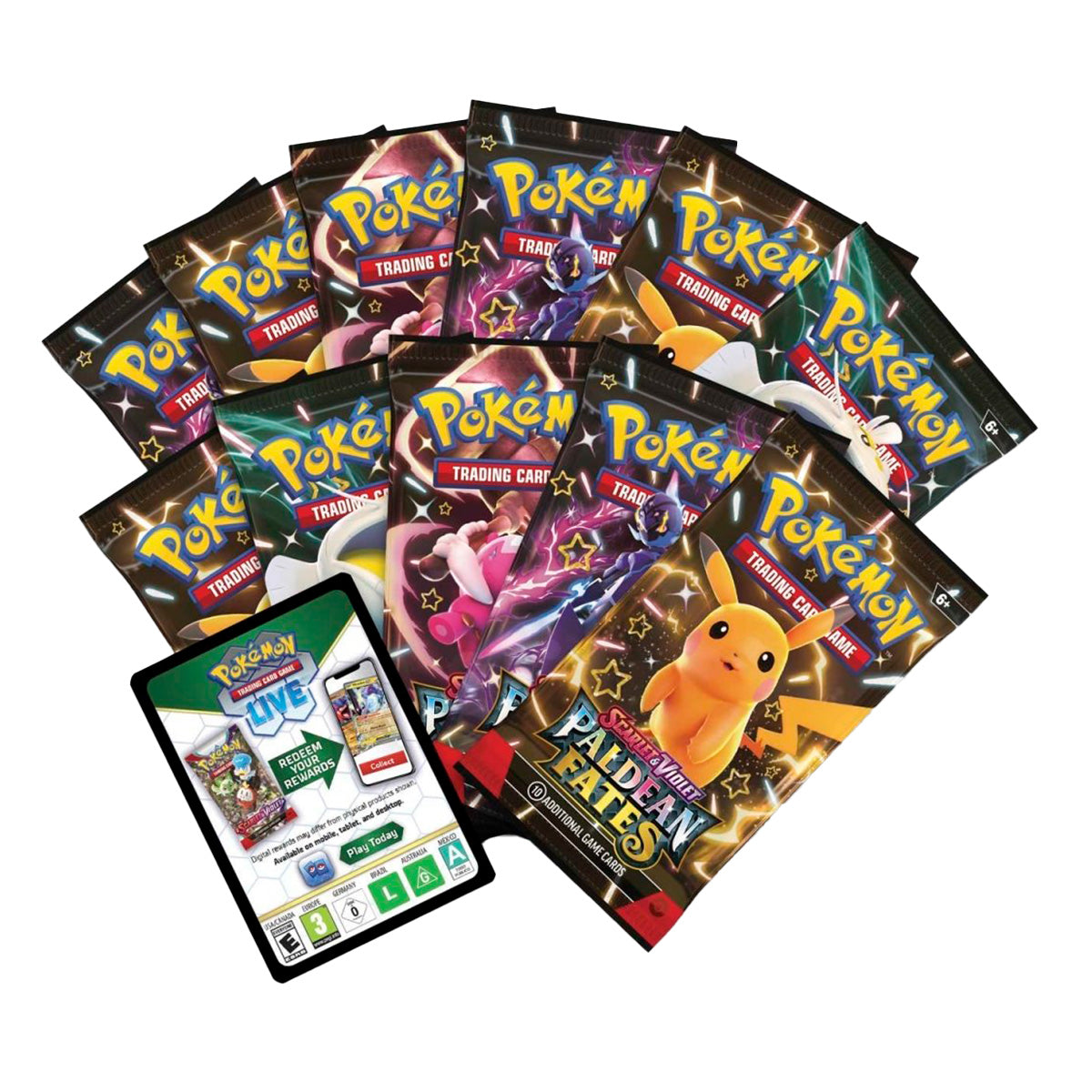 Pokemon Tcg Scarlet And Violet Paldean Fates Pokemon Center Elite Train Gameology Product