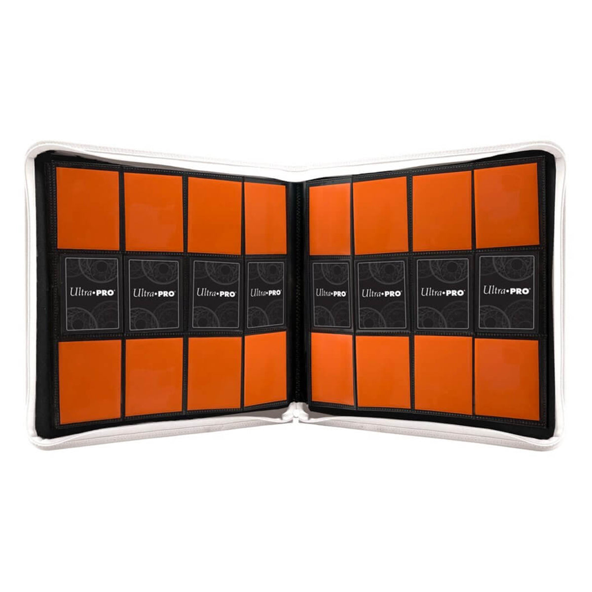 ULTRA PRO Binder - 12 pocket Zippered PRO Binder- White – Gameology product