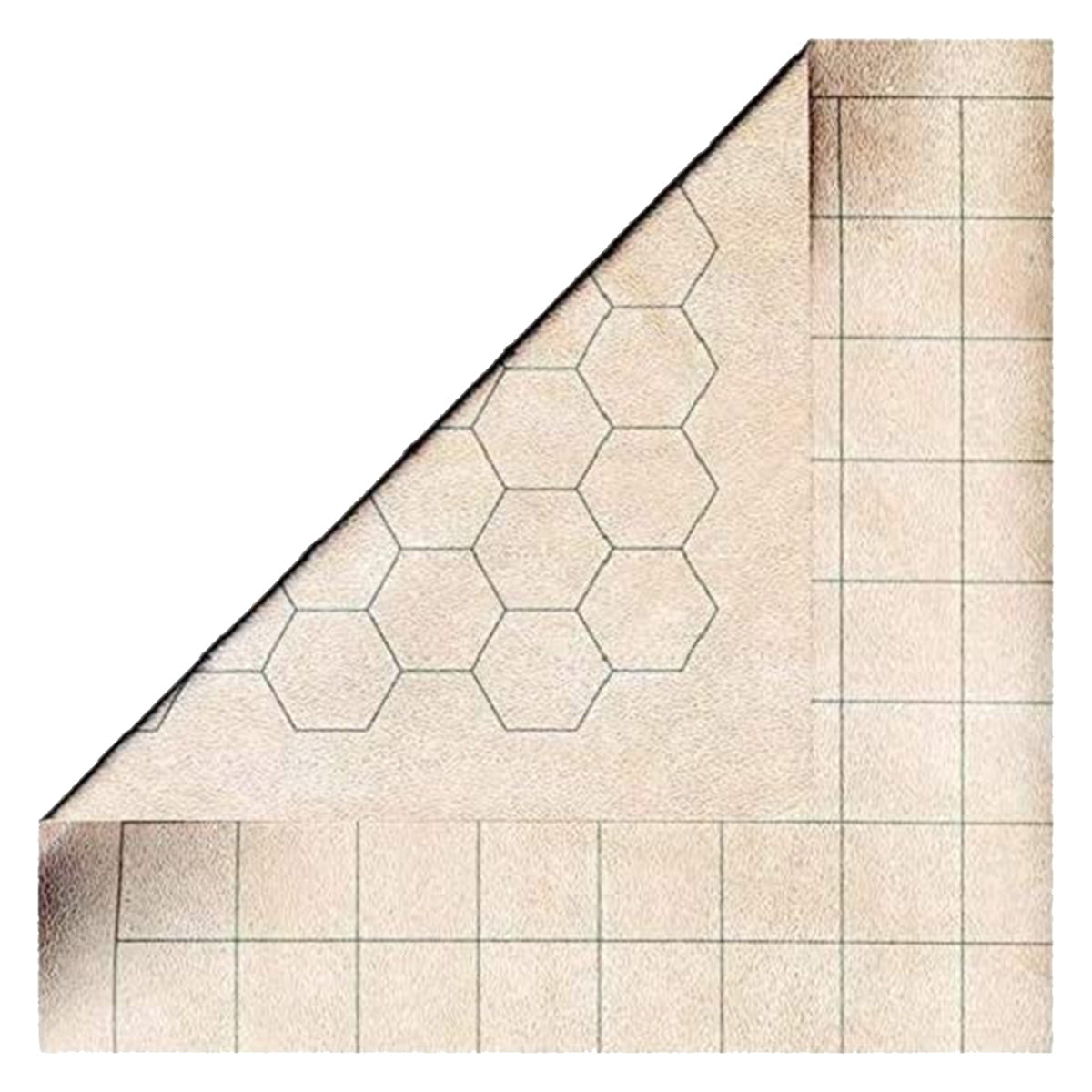 Reversible Battlemat 1 Squares & 1 Hexes 23.5 x 26 inches – Gameology ...