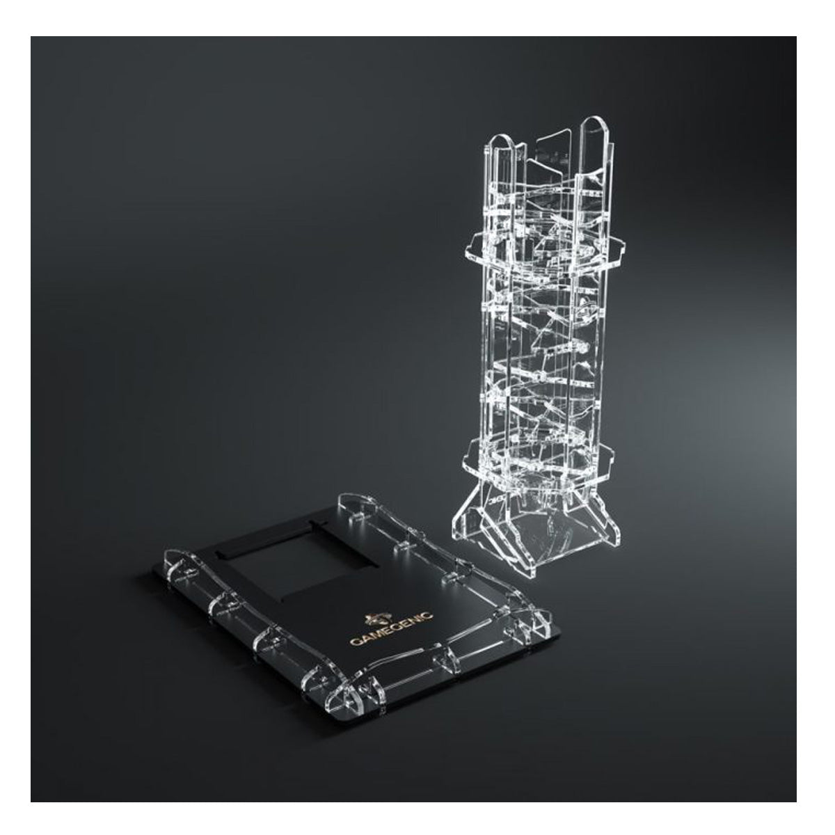 Gamegenic Crystal Twister Premium Dice Tower – Gameology product