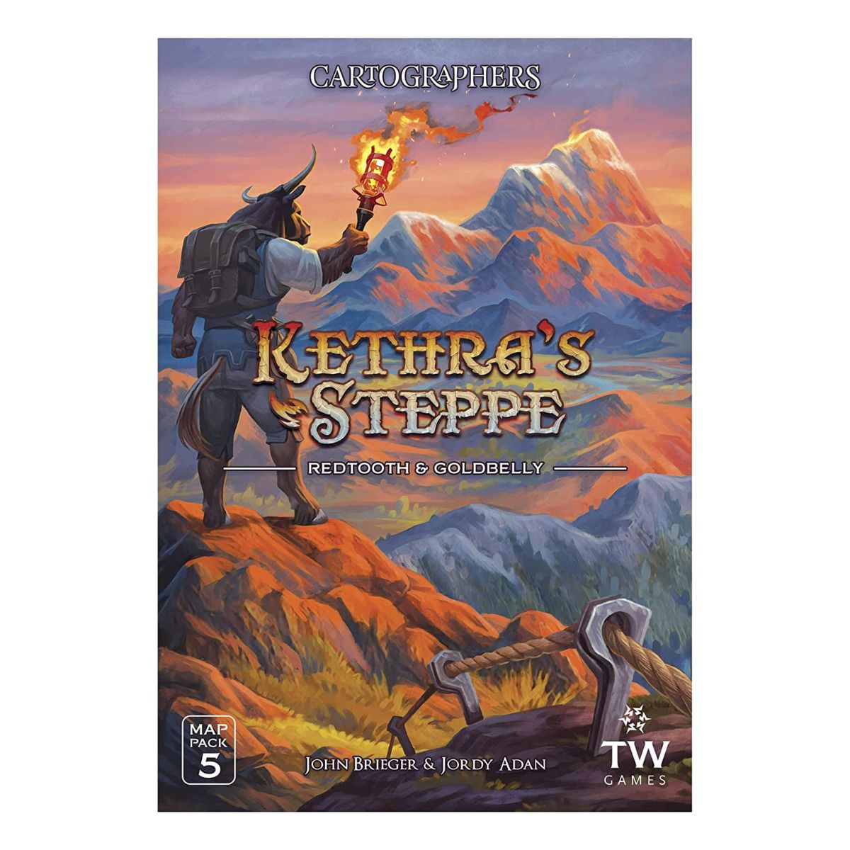 Cartographers Map Pack 5 - Kethra's Steppe – Gameology product