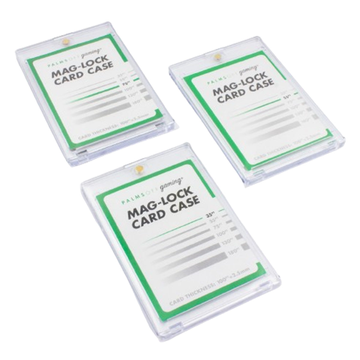 Mint-Fit Mag-Lock Card Case Sleeves (35pt-75pt) - 100pc – Gameology product