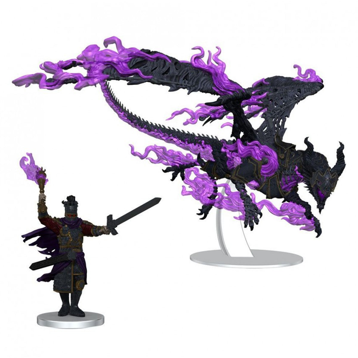 D&D Icons of the Realms Dragonlance Lord Soth on Greater Death Dragon ...