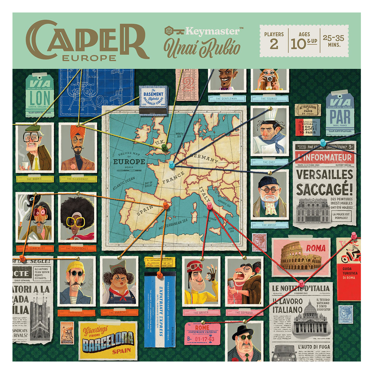 Caper Europe | Board Game – Gameology product