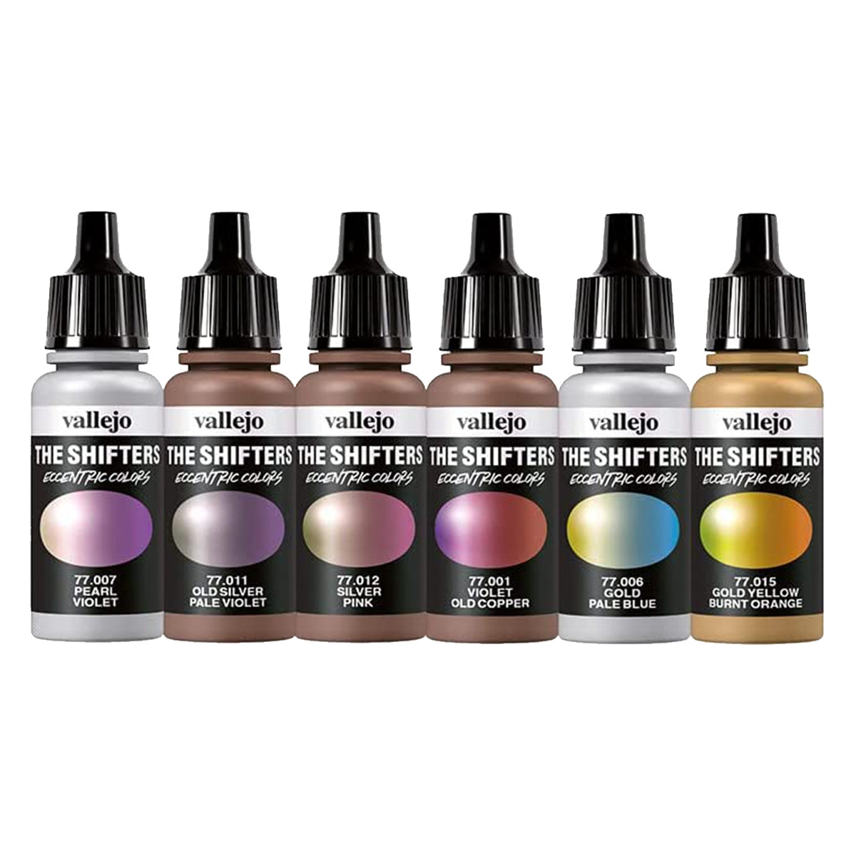 Vallejo Eccentric The Shifters Magic Dust 6 Colour Set Acrylic Airbrus ...