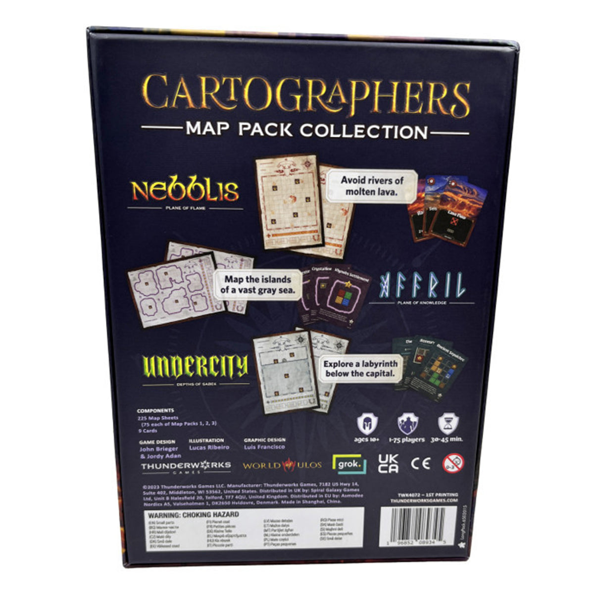 Cartographers Map Pack Collection – Gameology product