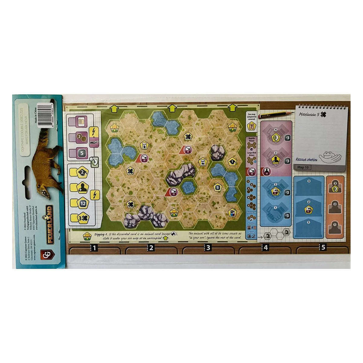 Ark Nova Zoo Map Pack 1 – Gameology product